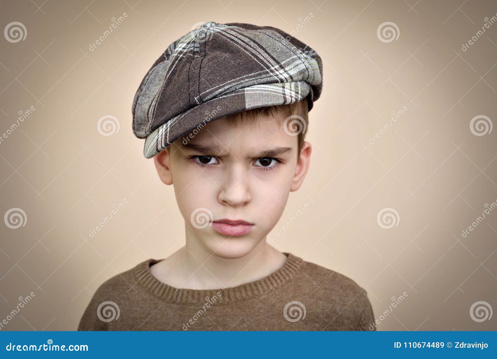 Angry young boy stock image. Image of angry, head, annoyed - 110674489