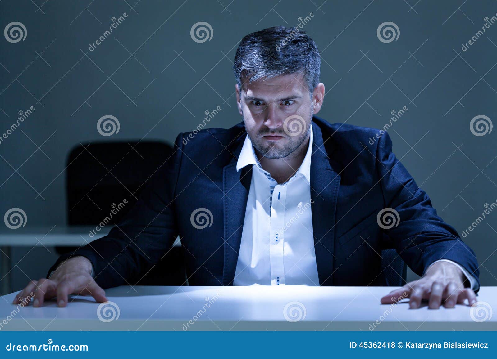 Portrait of Angry, Young Businessman Stock Photo - Image of businessman ...
