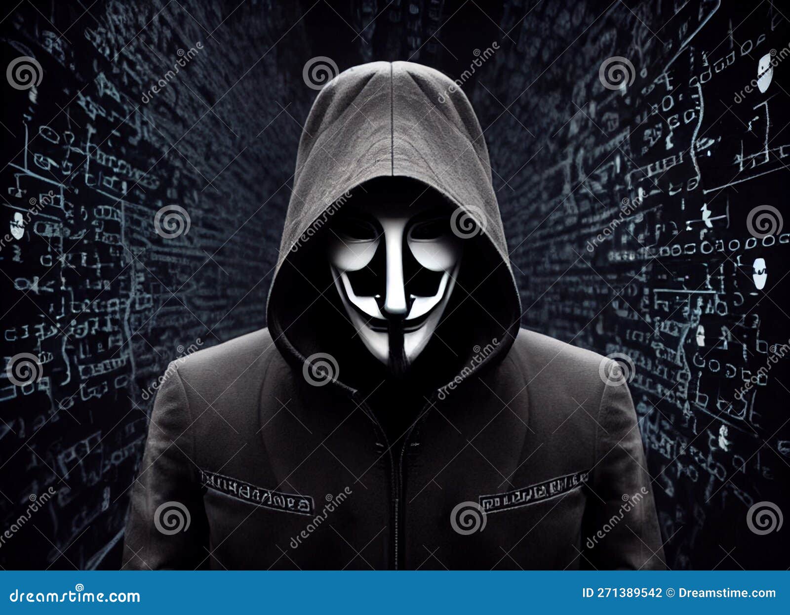 Portrait of Anonymous Hacker. Concept of Hacking Cybersecurity ... Portrait of Anonymous Hacker. Concept of Hacking Cybersecurity ...