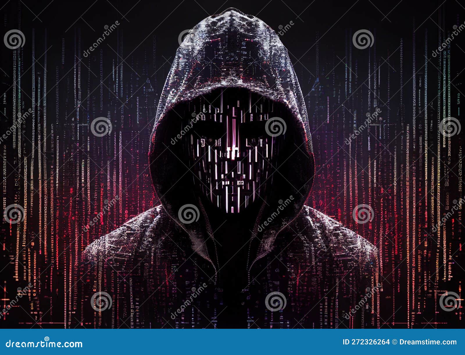 Portrait of Anonymous Hacker. Concept of Hacking Cybersecurity ... Portrait of Anonymous Hacker. Concept of Hacking Cybersecurity ...