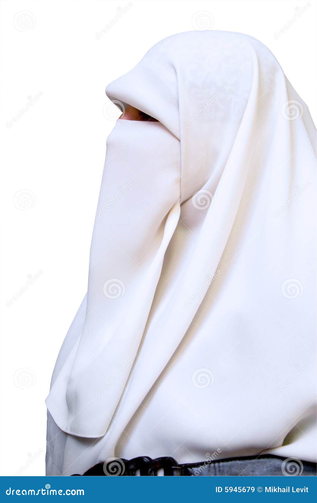 The Portrait of Arab Against the White Background Stock Image - Image ...
