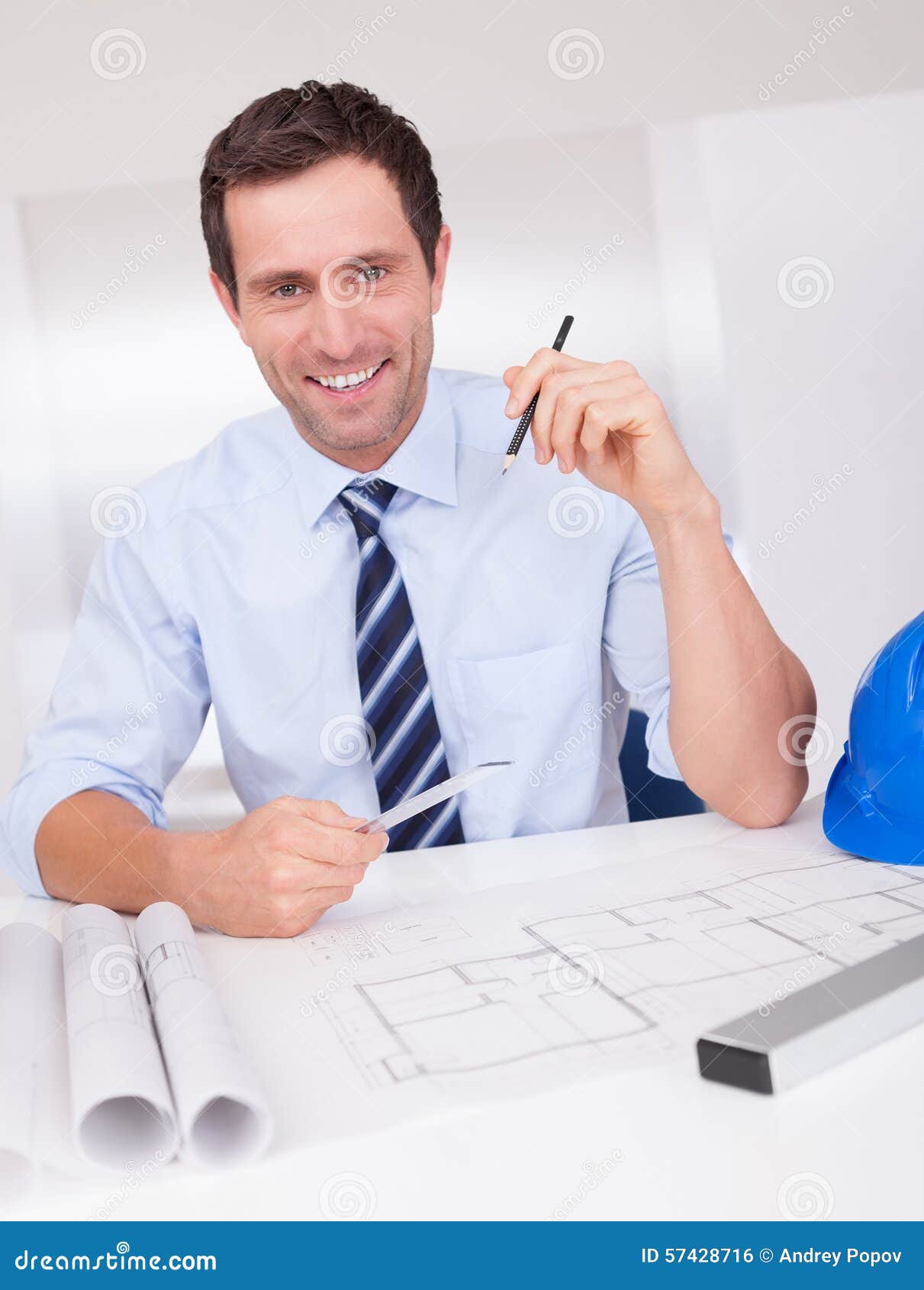 Portrait of Architect stock photo. Image of construction - 57428716 Portrait of Architect stock photo. Image of construction - 57428716