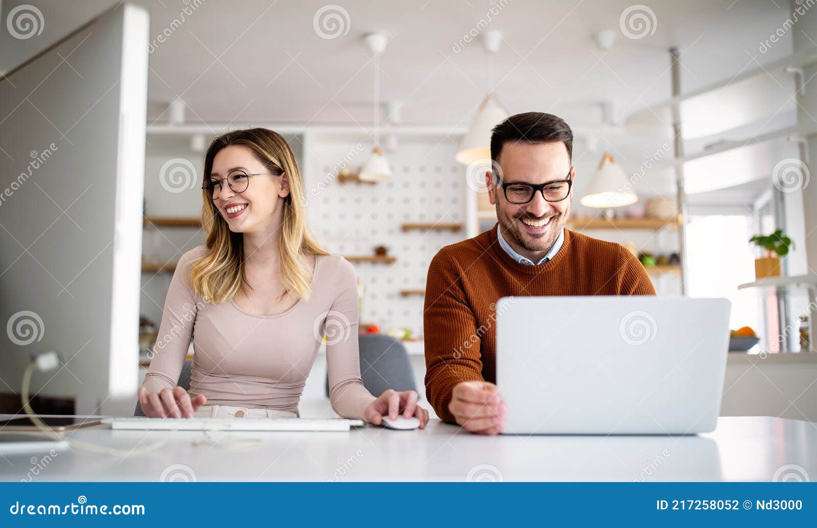 Portrait of Architects Having Discussion in Office Stock Photo - Image ...