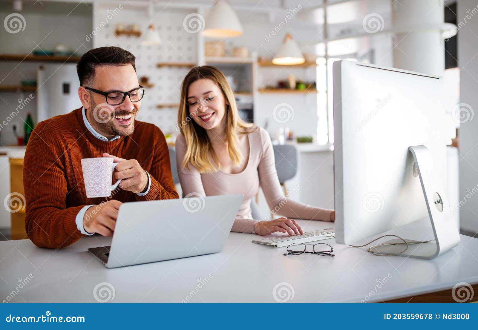 Portrait of Architects Having Discussion in Office Stock Photo - Image ...
