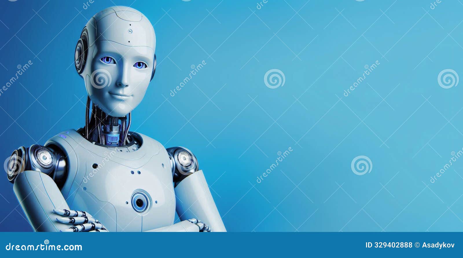 Portrait Artificial Intelligence Ai Easy Smile Friendly Welcoming ...