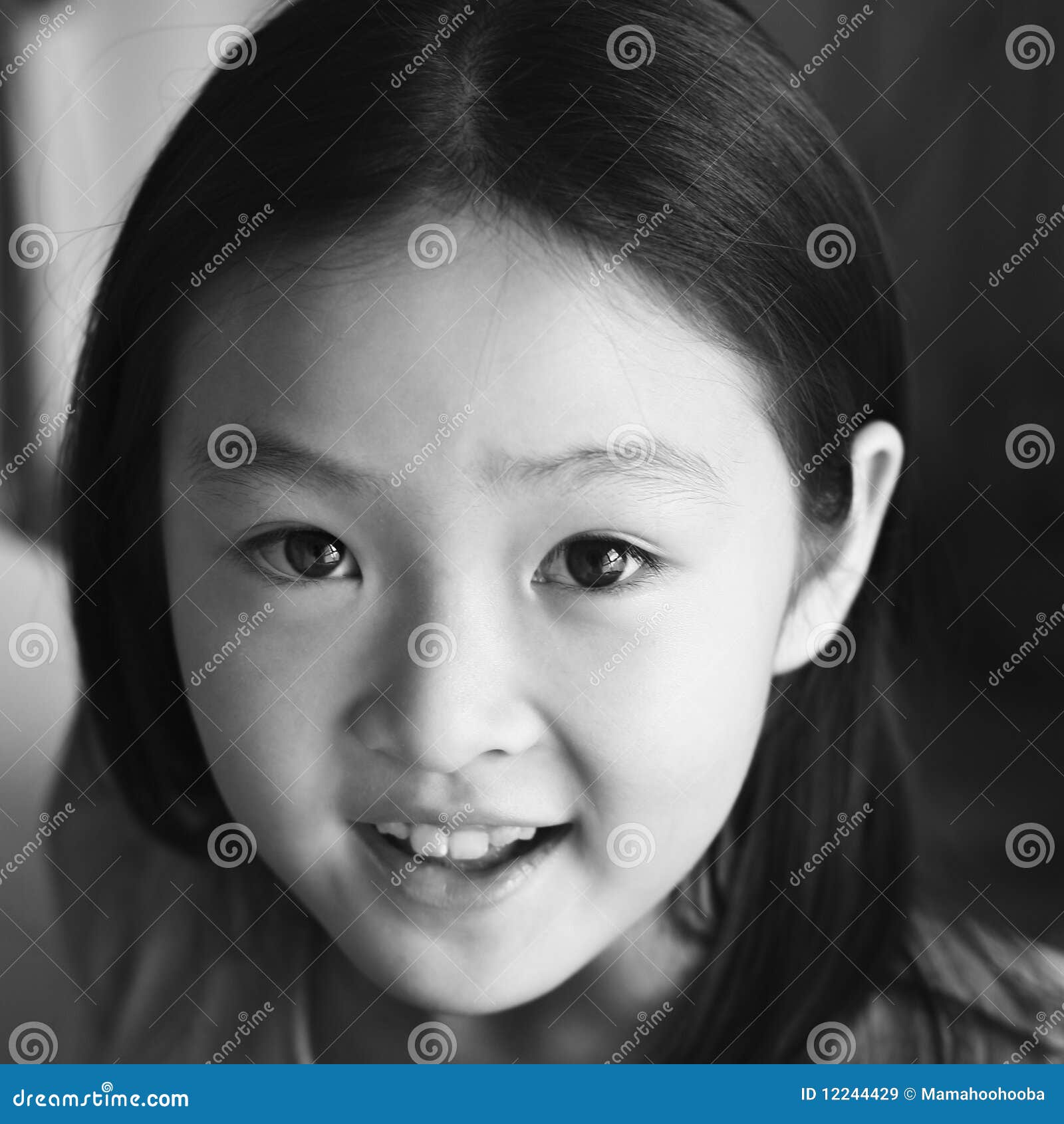 Portrait asian child stock image. Image of kids, eight - 12244429