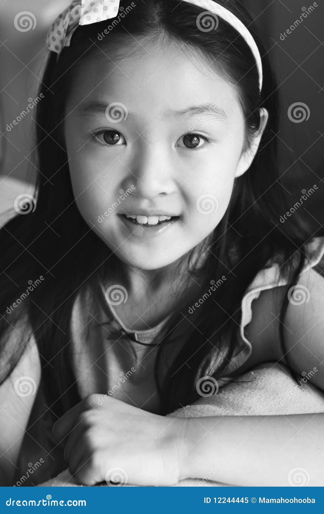 Portrait asian child stock image. Image of cute, lovely - 12244445