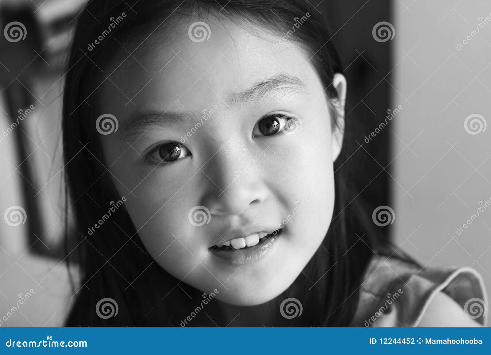 Portrait asian child stock photo. Image of eight, oriental - 12244452