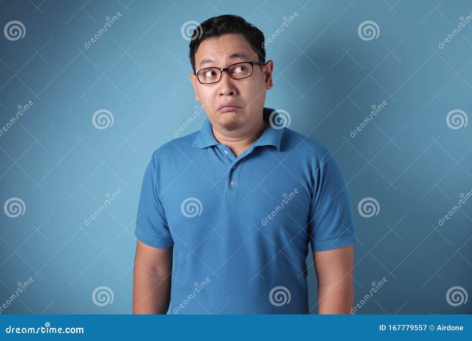 Shocked Man Stunned Looking To The Side Stock Image Image Of Disgust