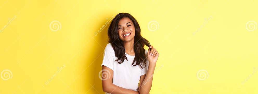 Portrait Of Attractive And Confident African American Woman Wearing