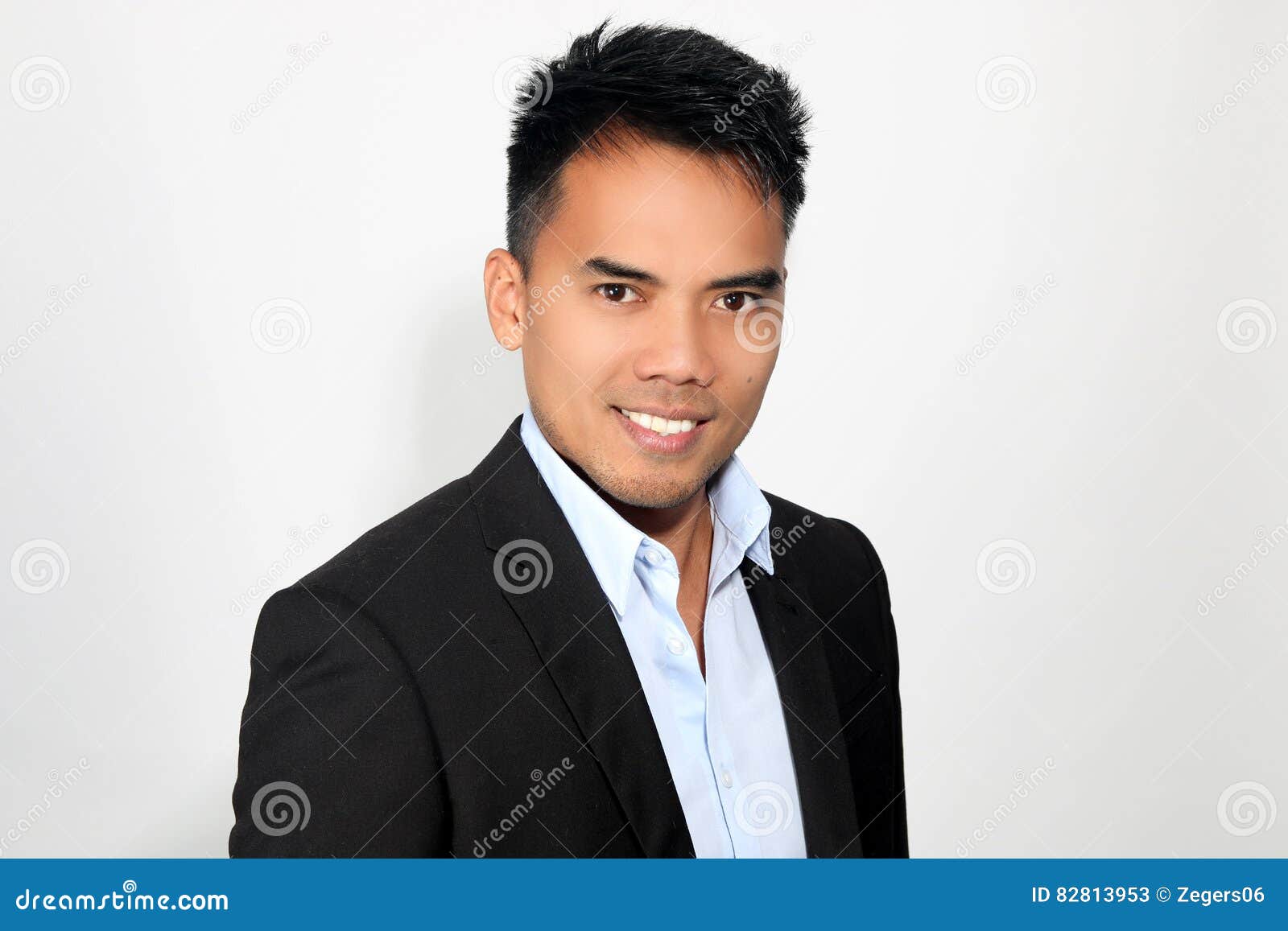 Portrait of an Attractive Filipino Stock Image - Image of adult, asian ...