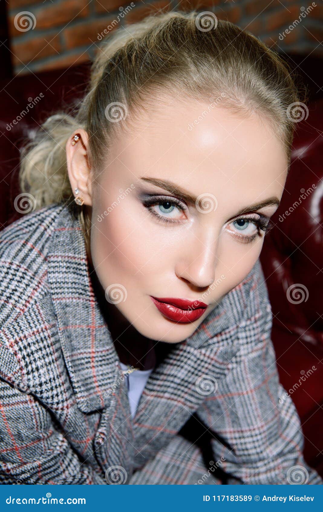 Seductive Feminine Look Stock Image Image Of Female 117183589