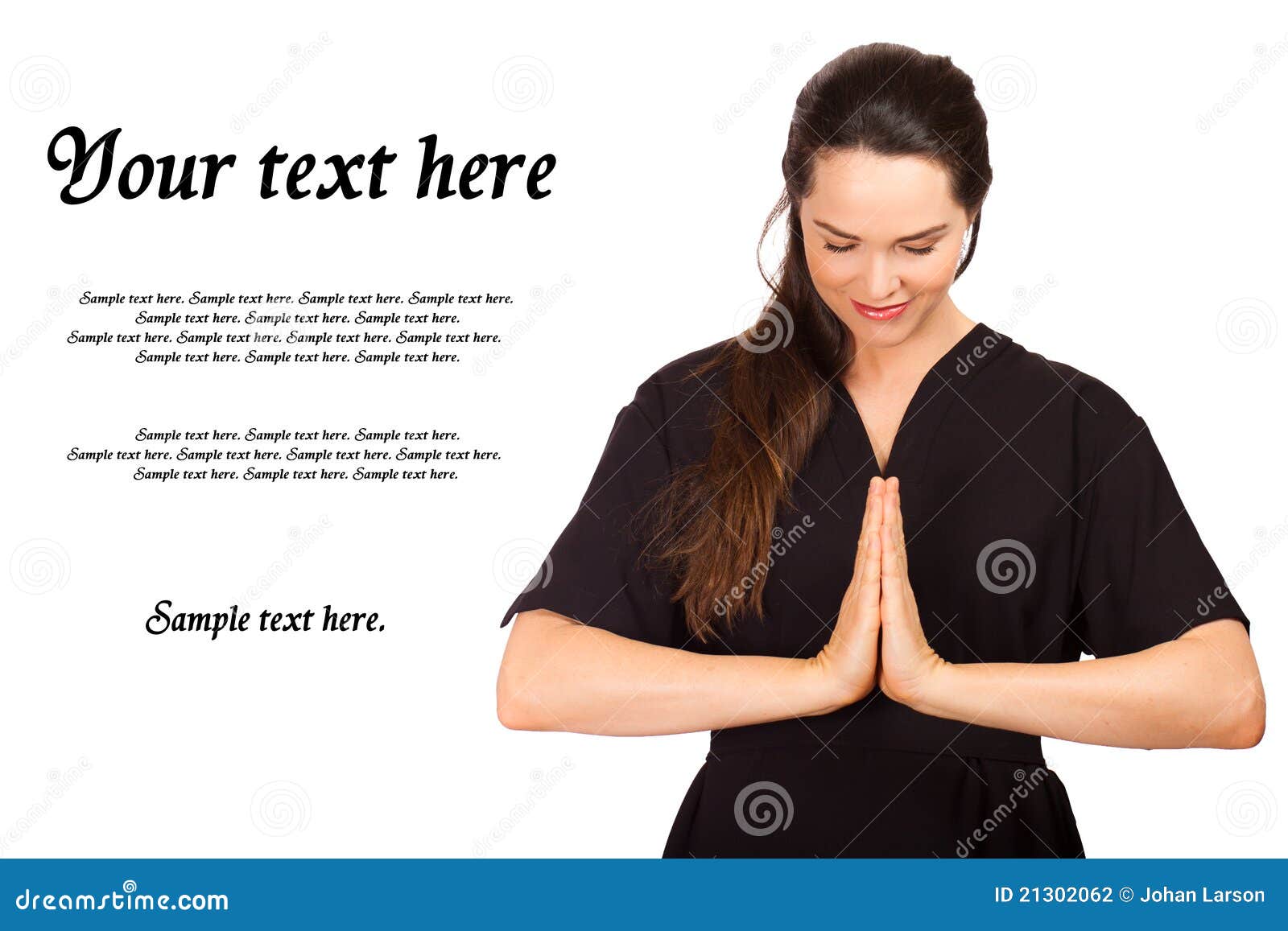 Portrait of Attractive Massage Therapist Stock Photo - Image of ...
