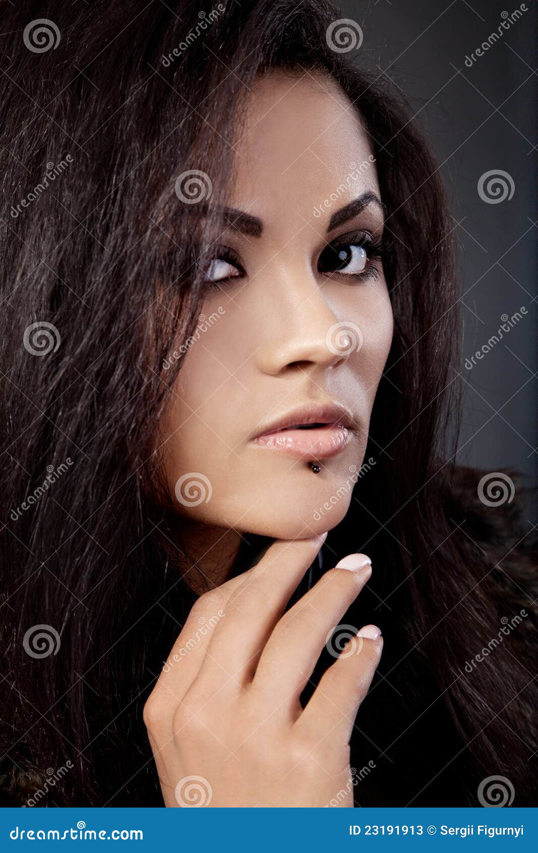 Portrait of Attractive Mixed Race Woman Stock Image - Image of ... Portrait of Attractive Mixed Race Woman Stock Image - Image of ...
