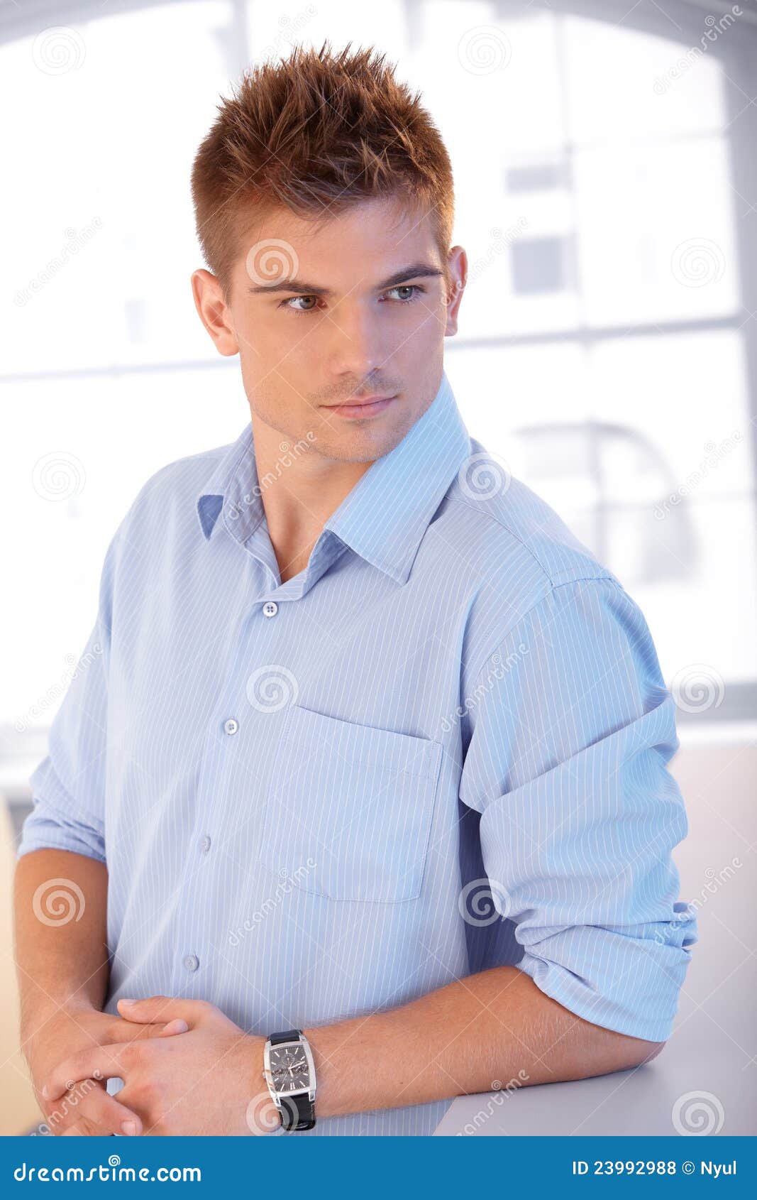 Portrait of Attractive Young Man Stock Photo - Image of portrait, away ... Portrait of Attractive Young Man Stock Photo - Image of portrait, away ...