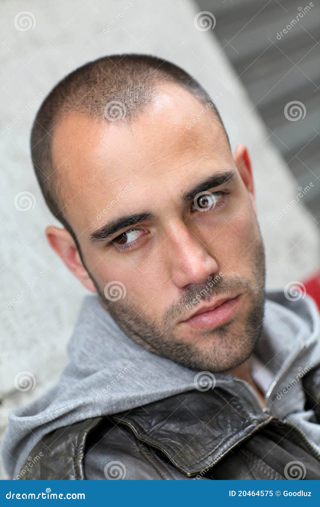 Portrait of bad boy stock image. Image of person, paint - 20464575