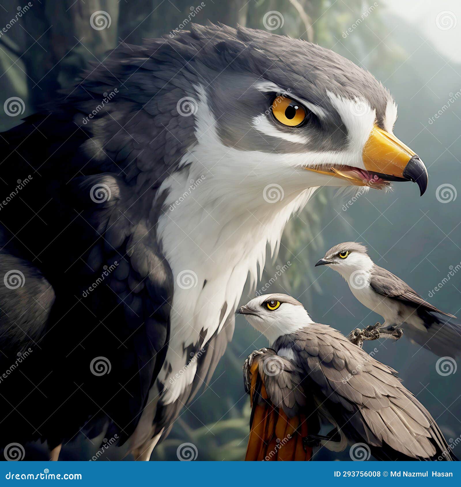 Eagle. Ai generated stock illustration. Illustration of prairie - 293756008