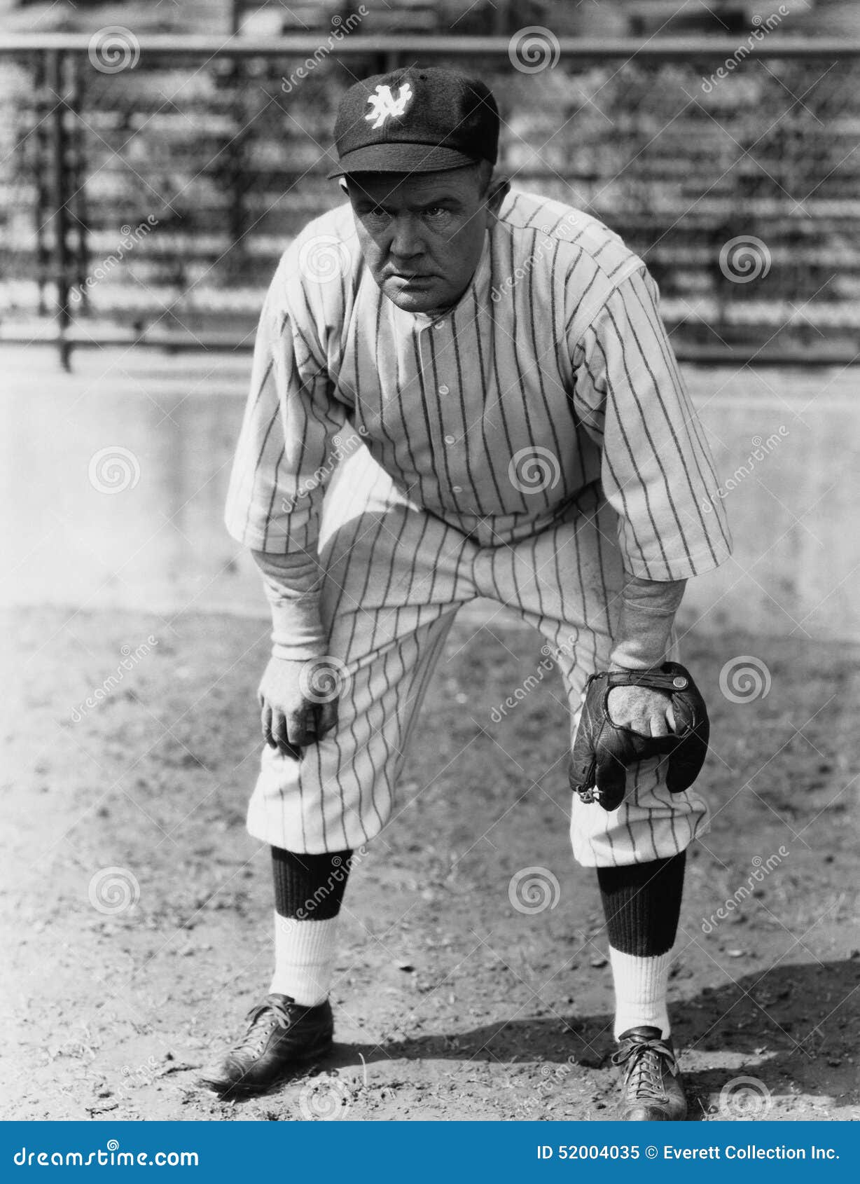 Portrait of Baseball Player Stock Image - Image of game, glove: 52004035