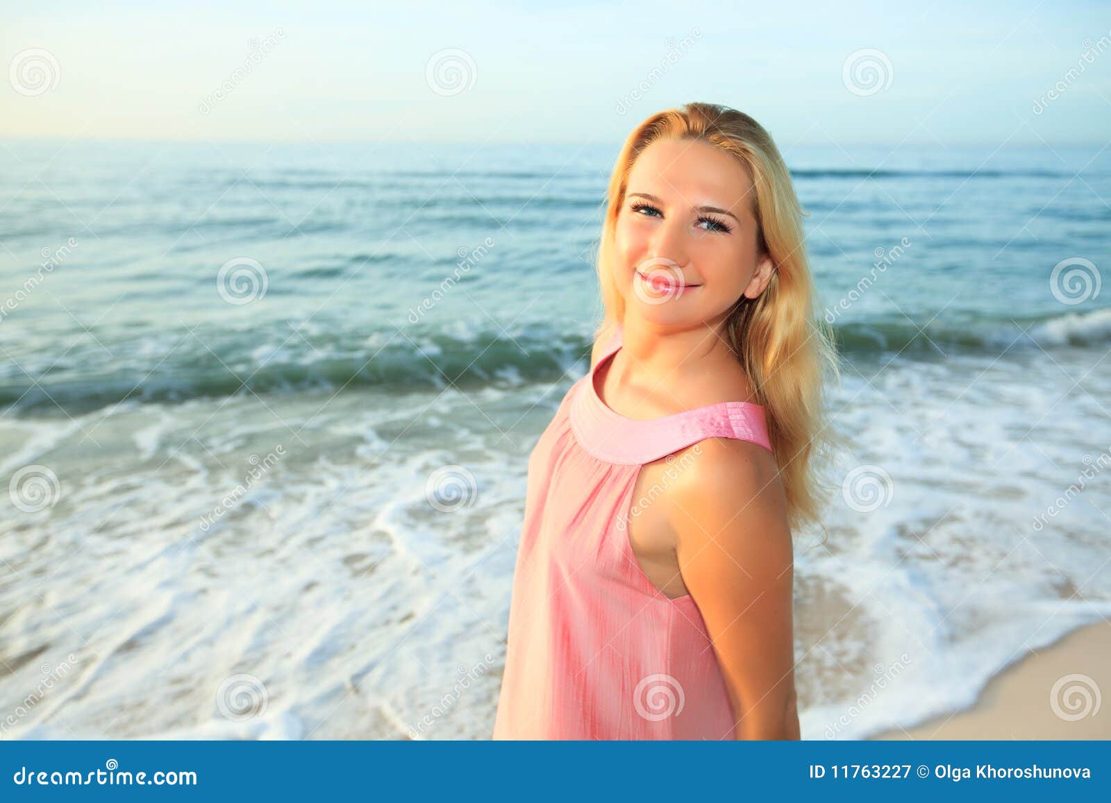 Portrait on the beach stock image. Image of healthy, lifestyle - 11763227