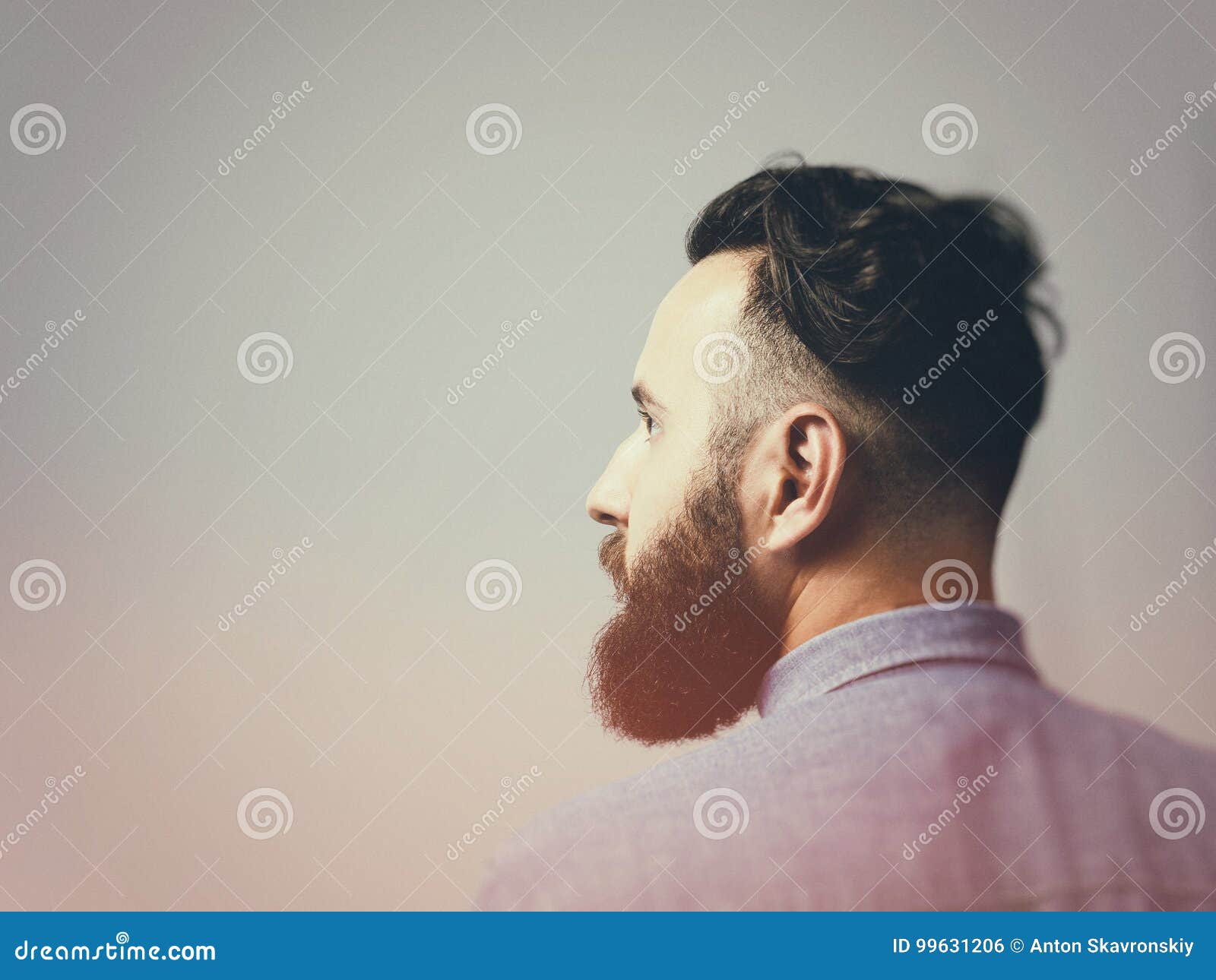 Portrait of a bearded man stock photo. Image of looking - 99631206