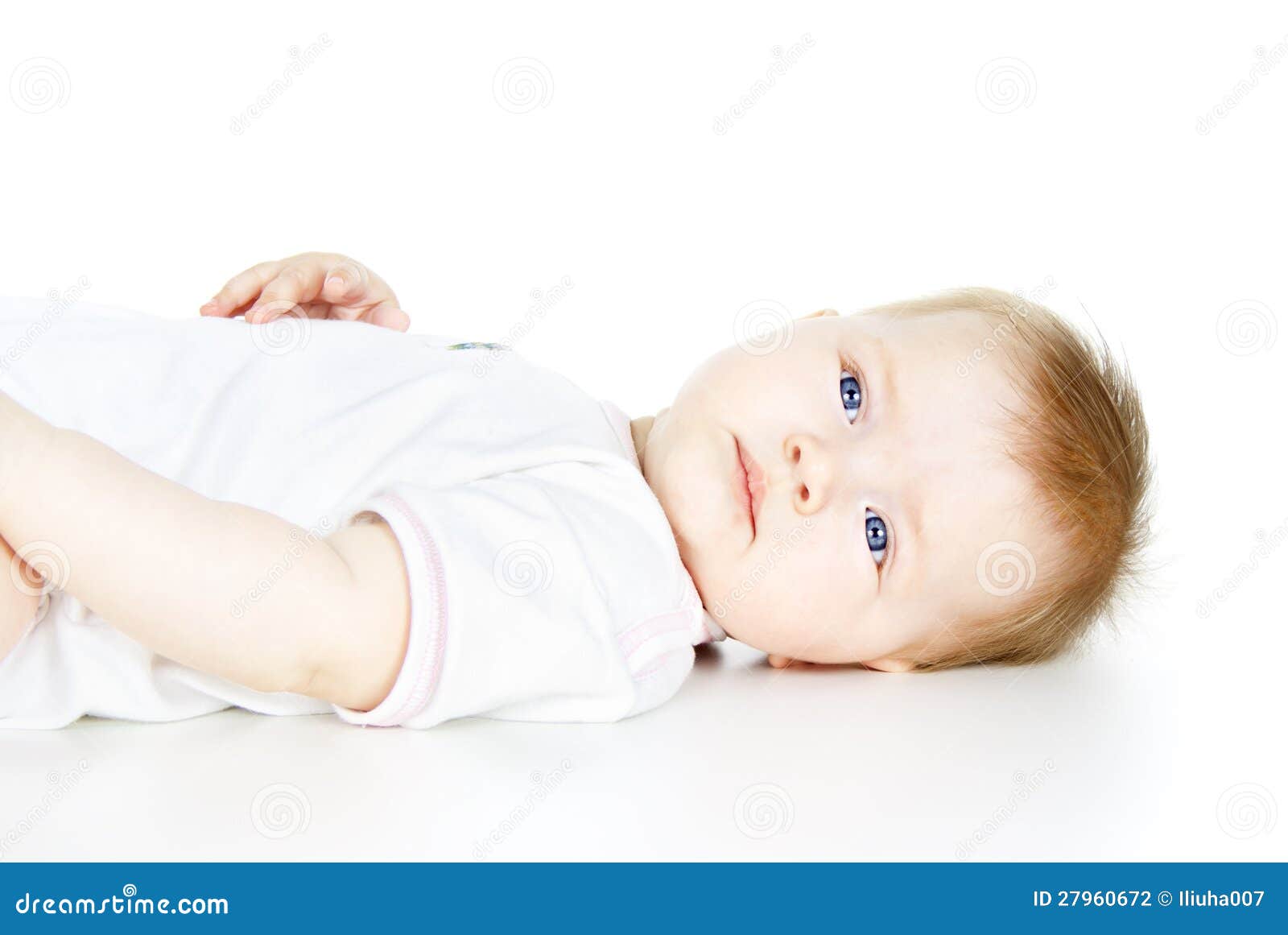 Portrait of a Beautiful Baby Stock Photo - Image of happiness, healthy ...