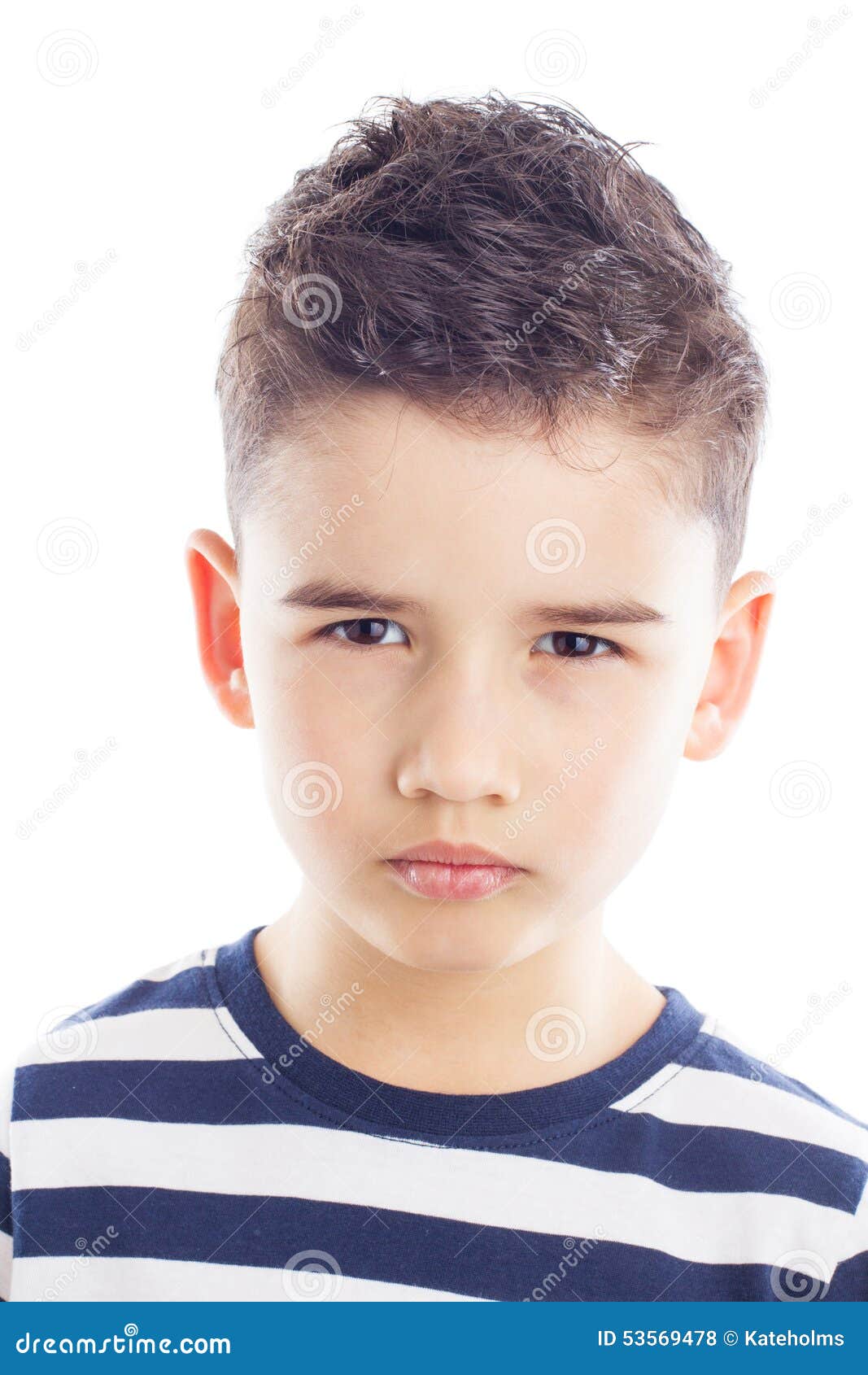 Portrait of beautiful boy stock photo. Image of emotional - 53569478