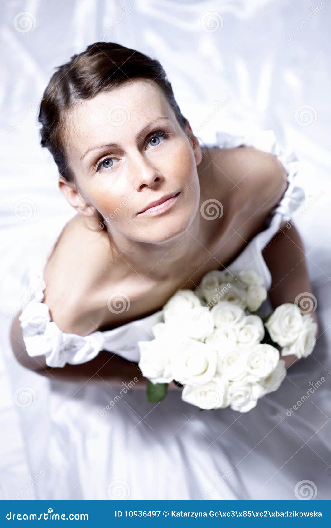 Portrait of the Beautiful Bride Stock Image - Image of beauty, pure ...