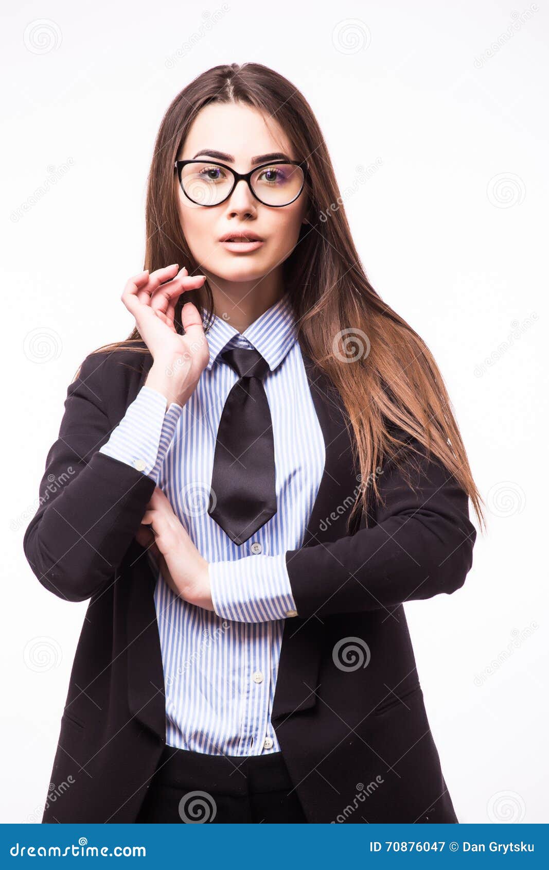 Portrait Of Beautiful Business Woman Stock Image Image Of Corporation