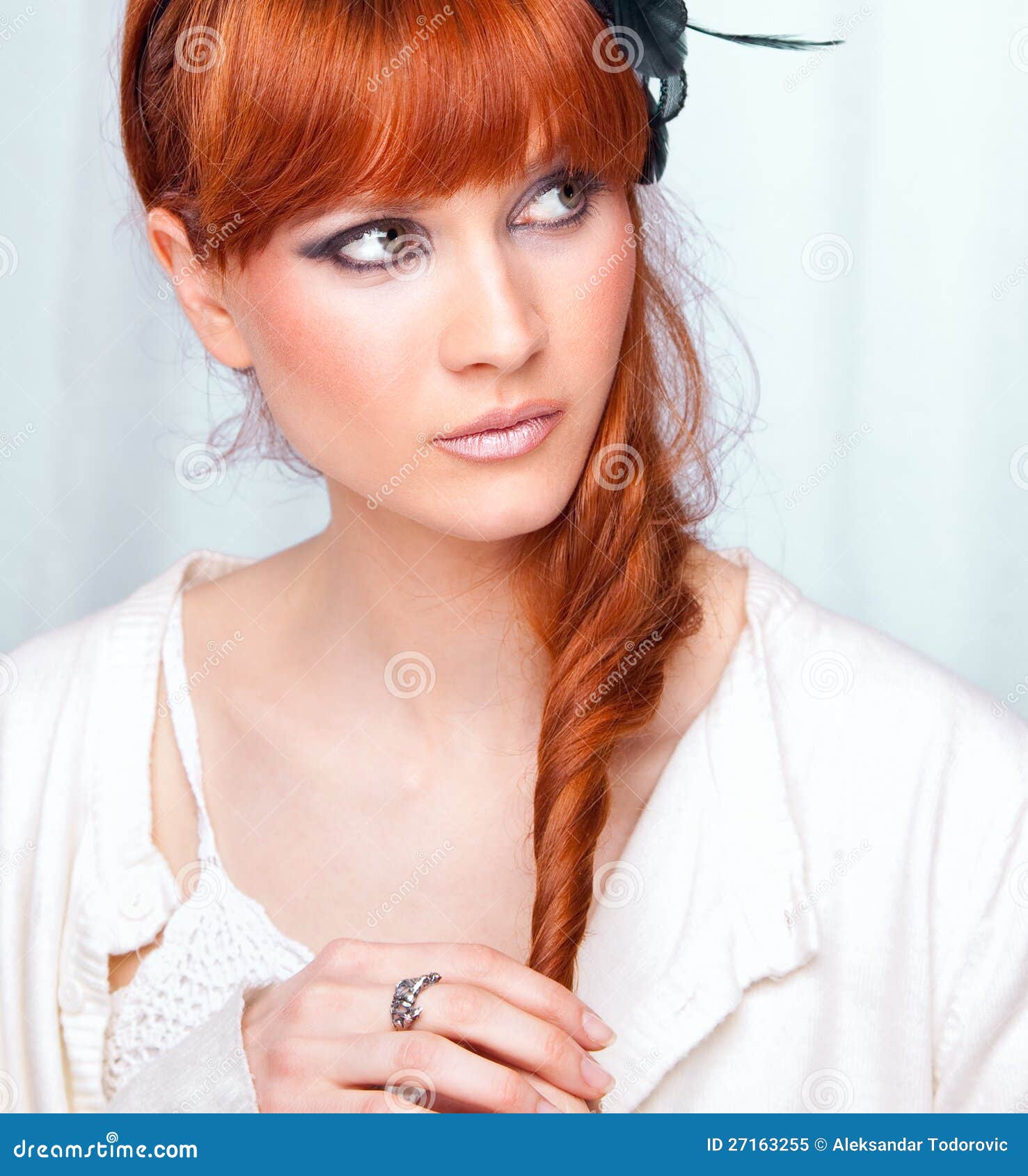 Portrait of Beautiful Caucasian Young Woman Stock Image - Image of girl ... Portrait of Beautiful Caucasian Young Woman Stock Image - Image of girl ...