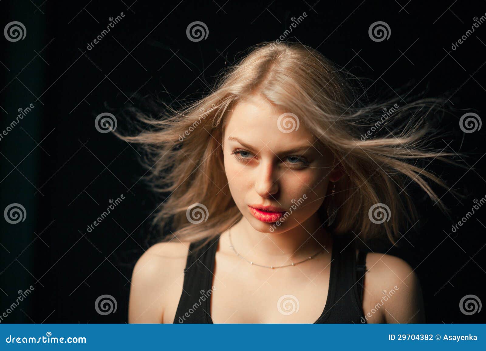 Beautiful delicate girl stock photo. Image of natural - 29704382
