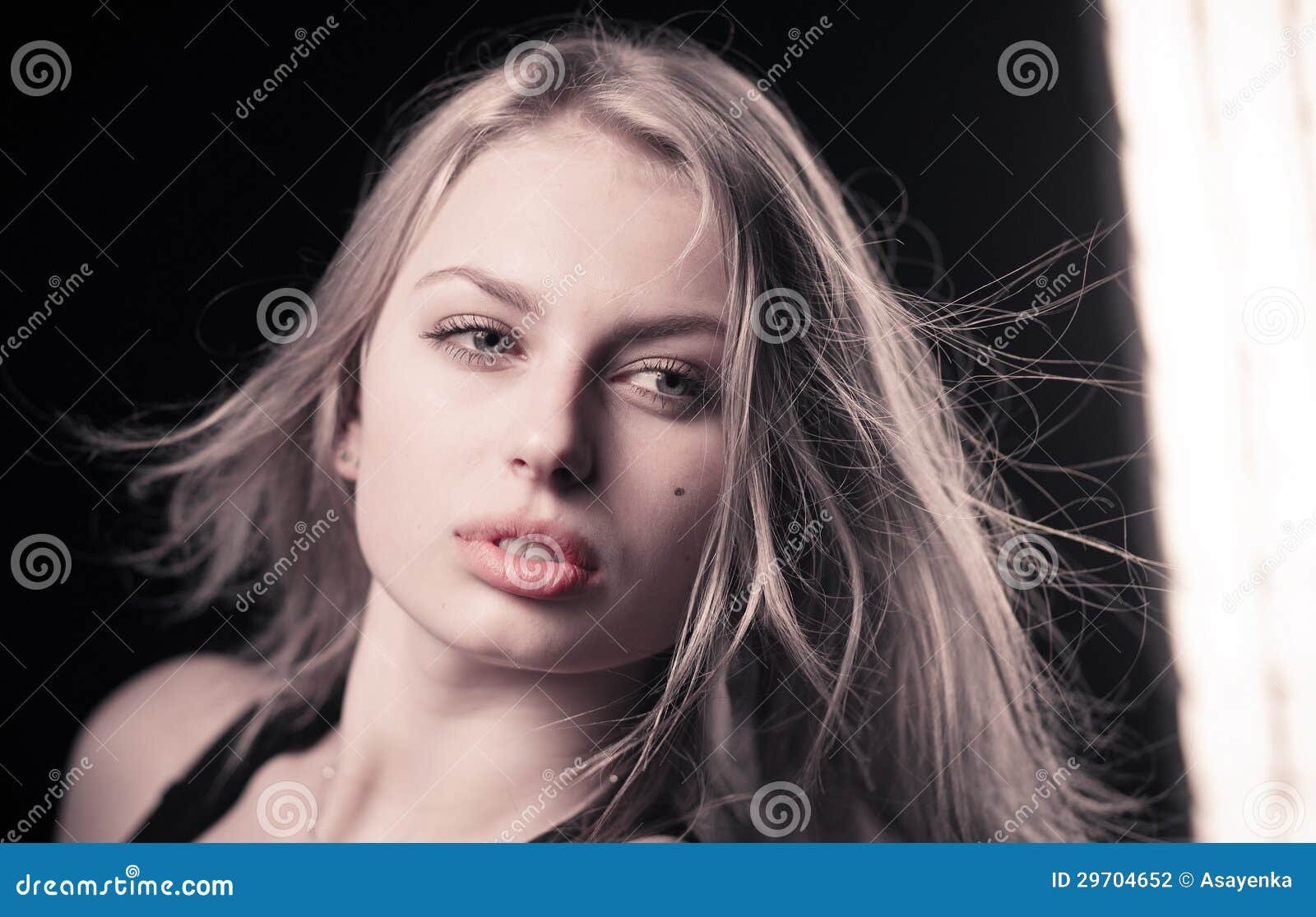 Beautiful delicate girl stock photo. Image of natural - 29704652
