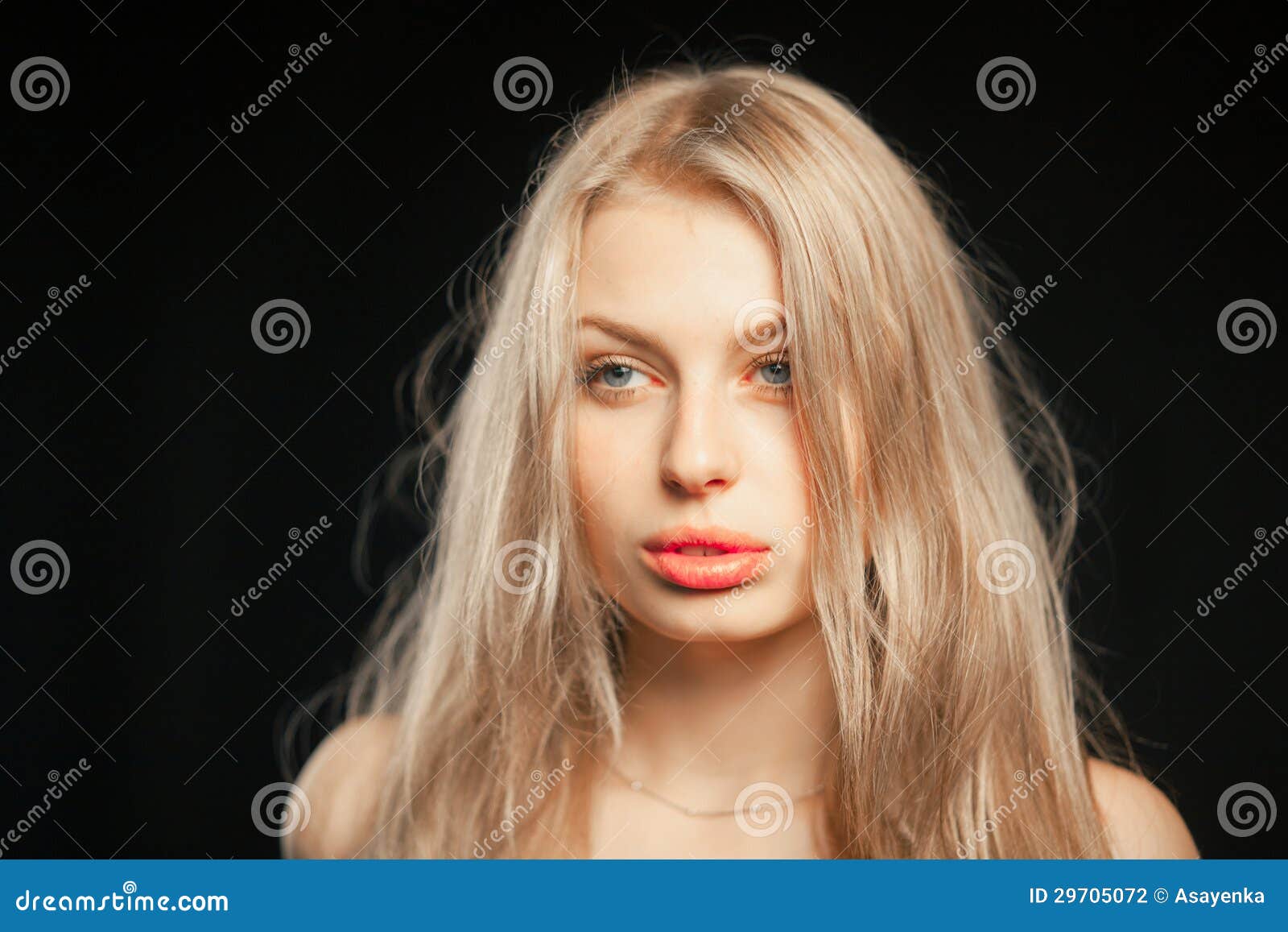 Beautiful delicate girl stock photo. Image of model, beauty - 29705072