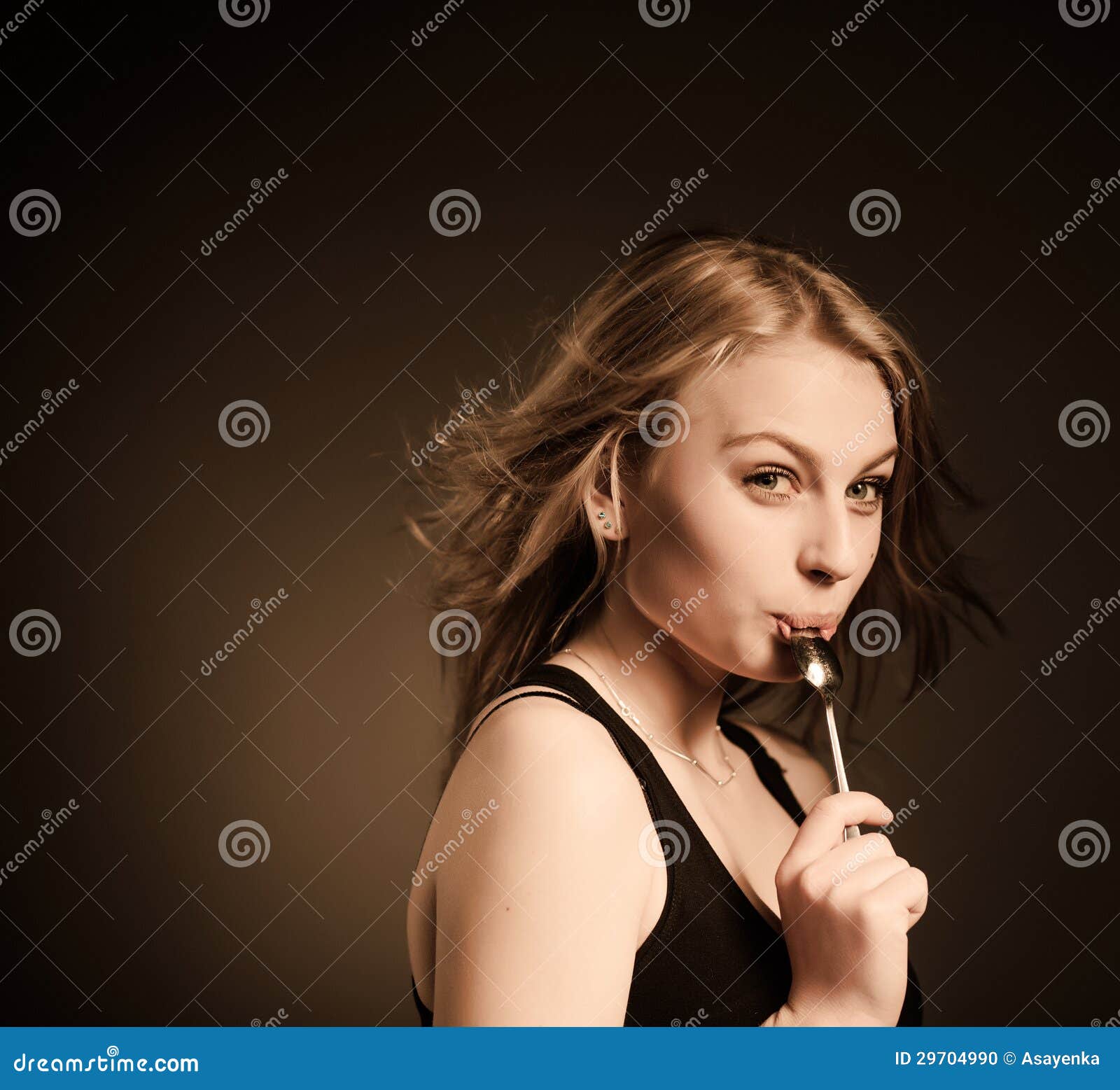 Beautiful delicate girl stock photo. Image of elegant - 29704990
