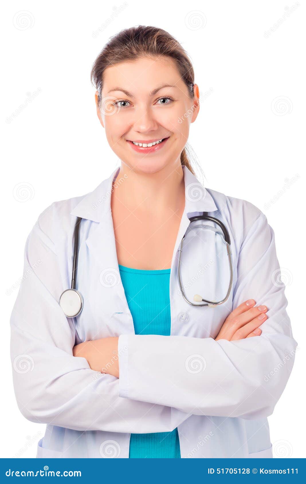 Portrait of a Beautiful Doctor Stock Photo - Image of expertise ...