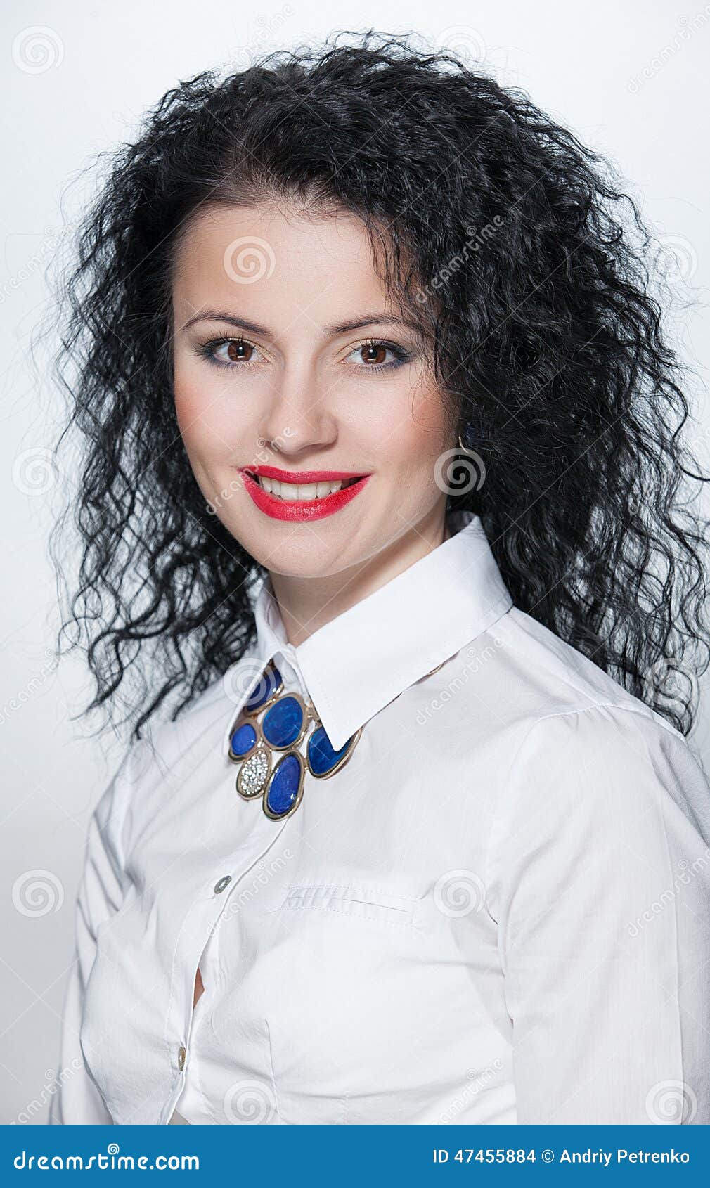 Portrait of Beautiful Female Mode Stock Photo - Image of caucasian ...