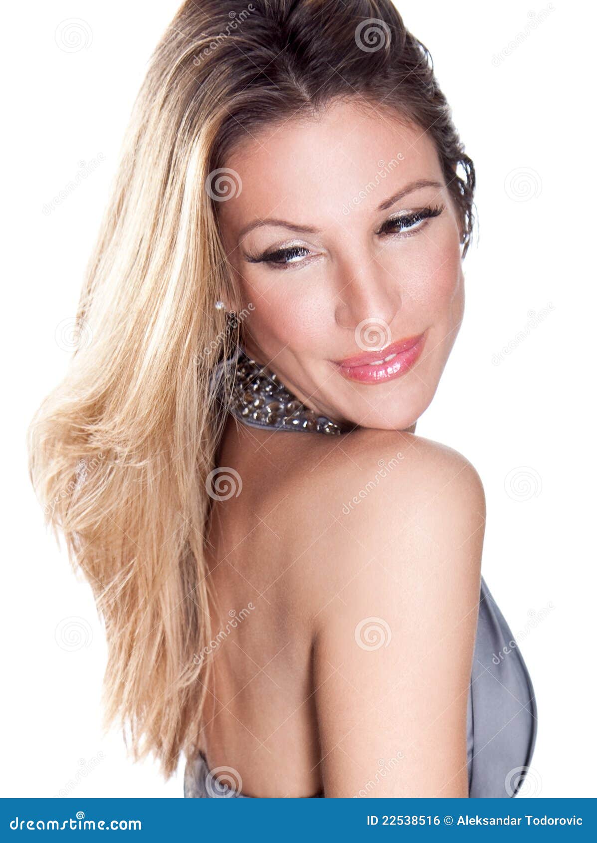 Portrait of a Beautiful Fresh Woman Stock Photo - Image of emotional ...