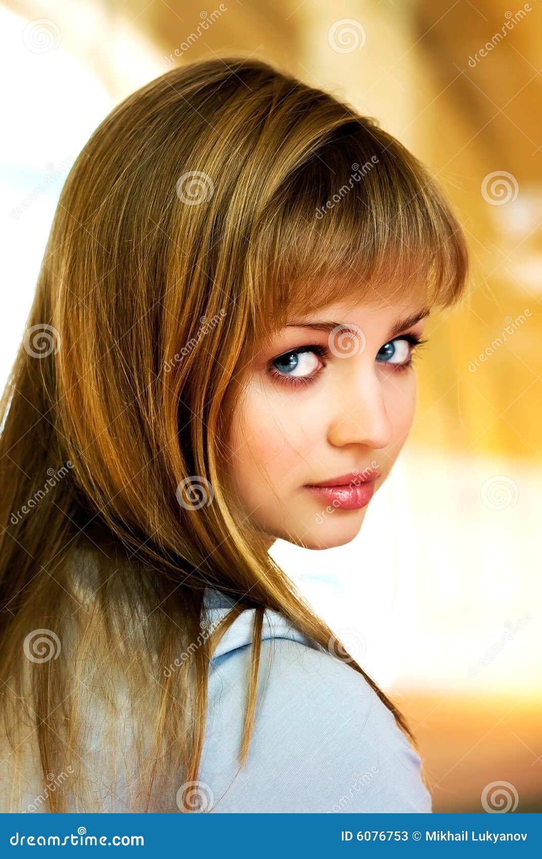 Portrait of the Beautiful Girl Stock Image - Image of cosmetics, eyes ...
