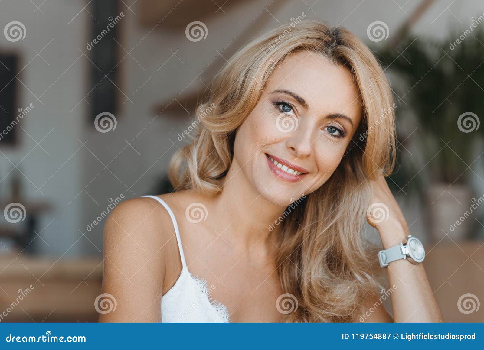 Portrait of Beautiful Happy Middle Aged Woman Stock Image - Image of ... Portrait of Beautiful Happy Middle Aged Woman Stock Image - Image of ...