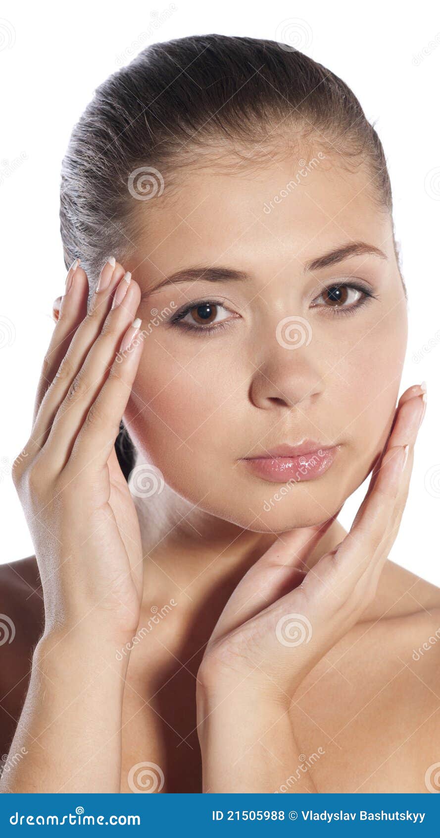 Portrait of beautiful lady stock photo. Image of care - 21505988