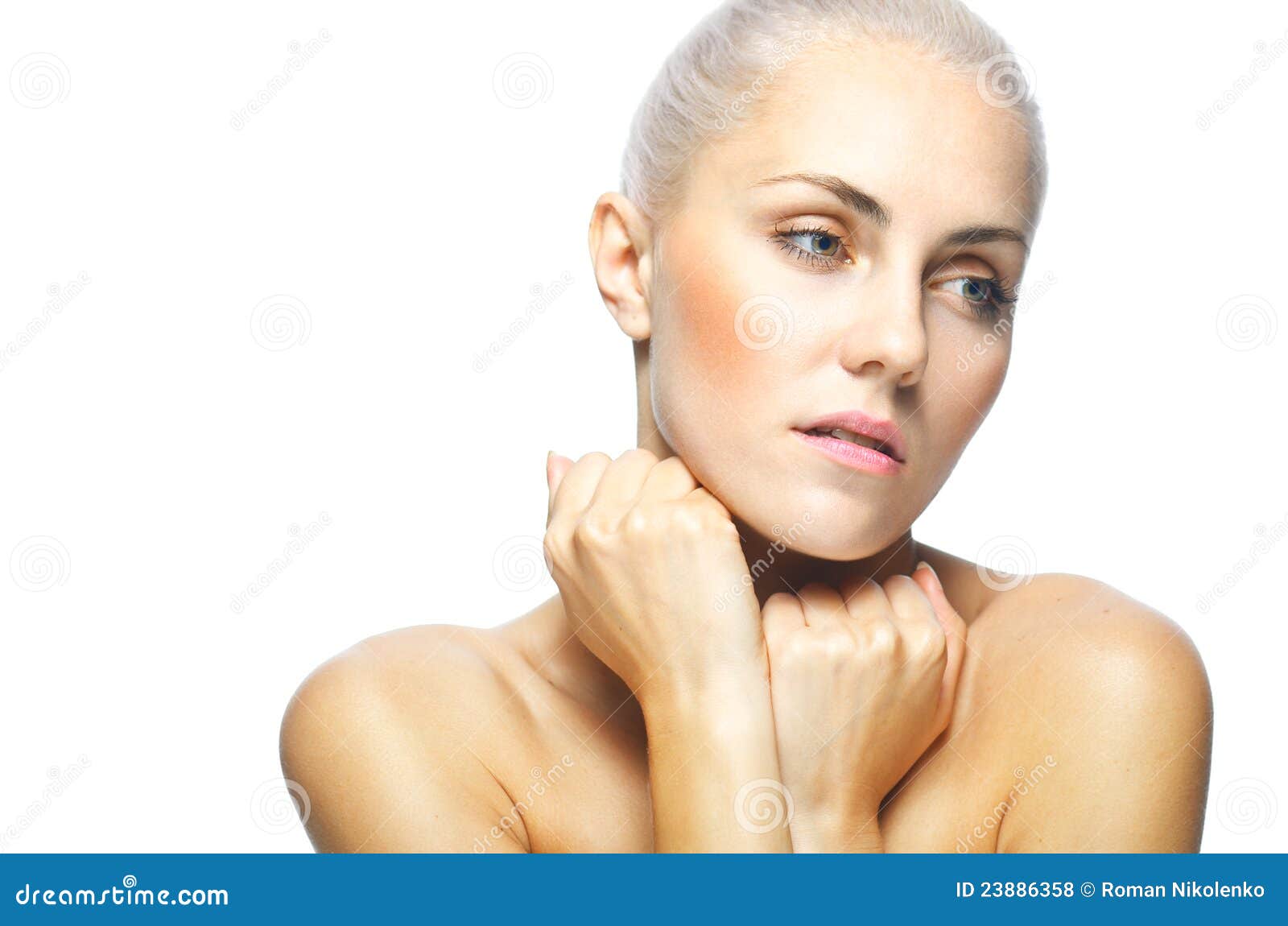 Portrait of the Beautiful Lady Stock Photo - Image of female, face ...