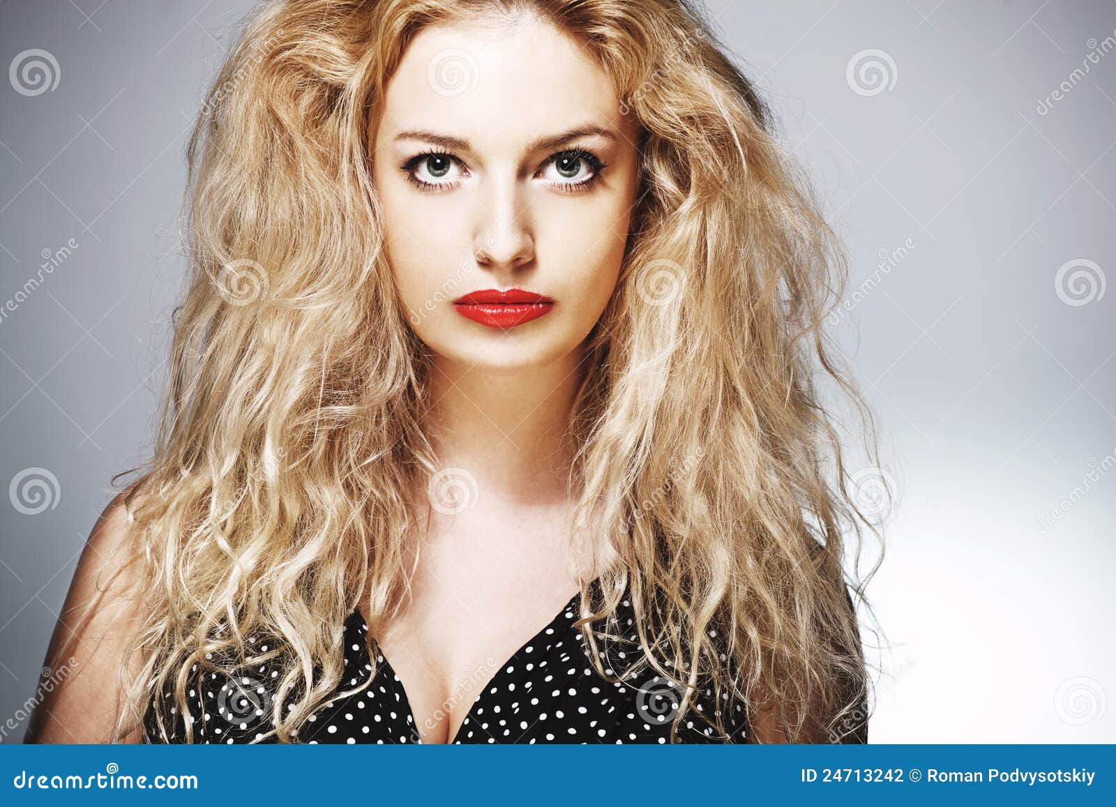 Portrait of beautiful lady stock photo. Image of brown - 24713242