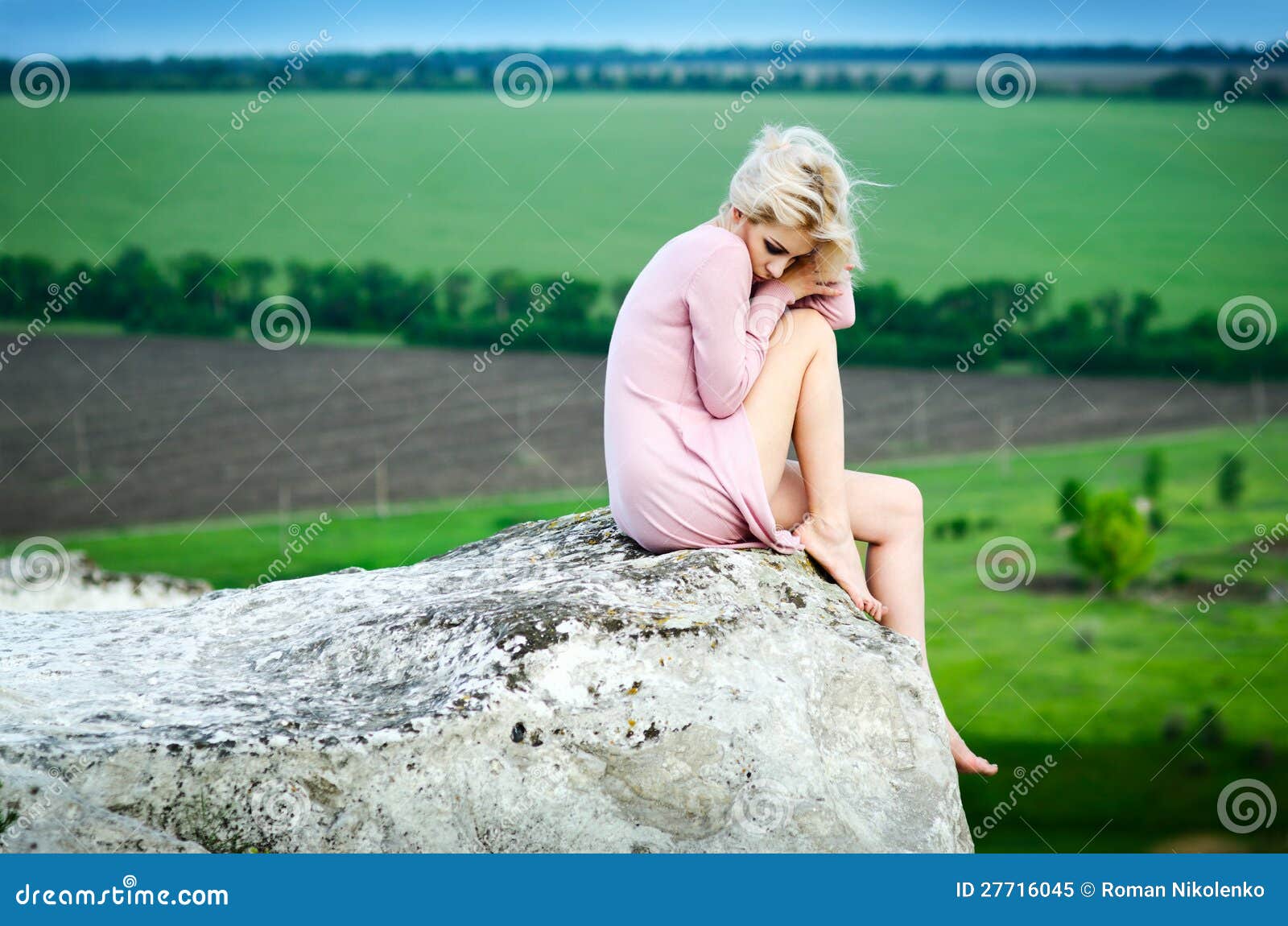 Portrait of the Beautiful Lady Stock Image - Image of female, clean ...