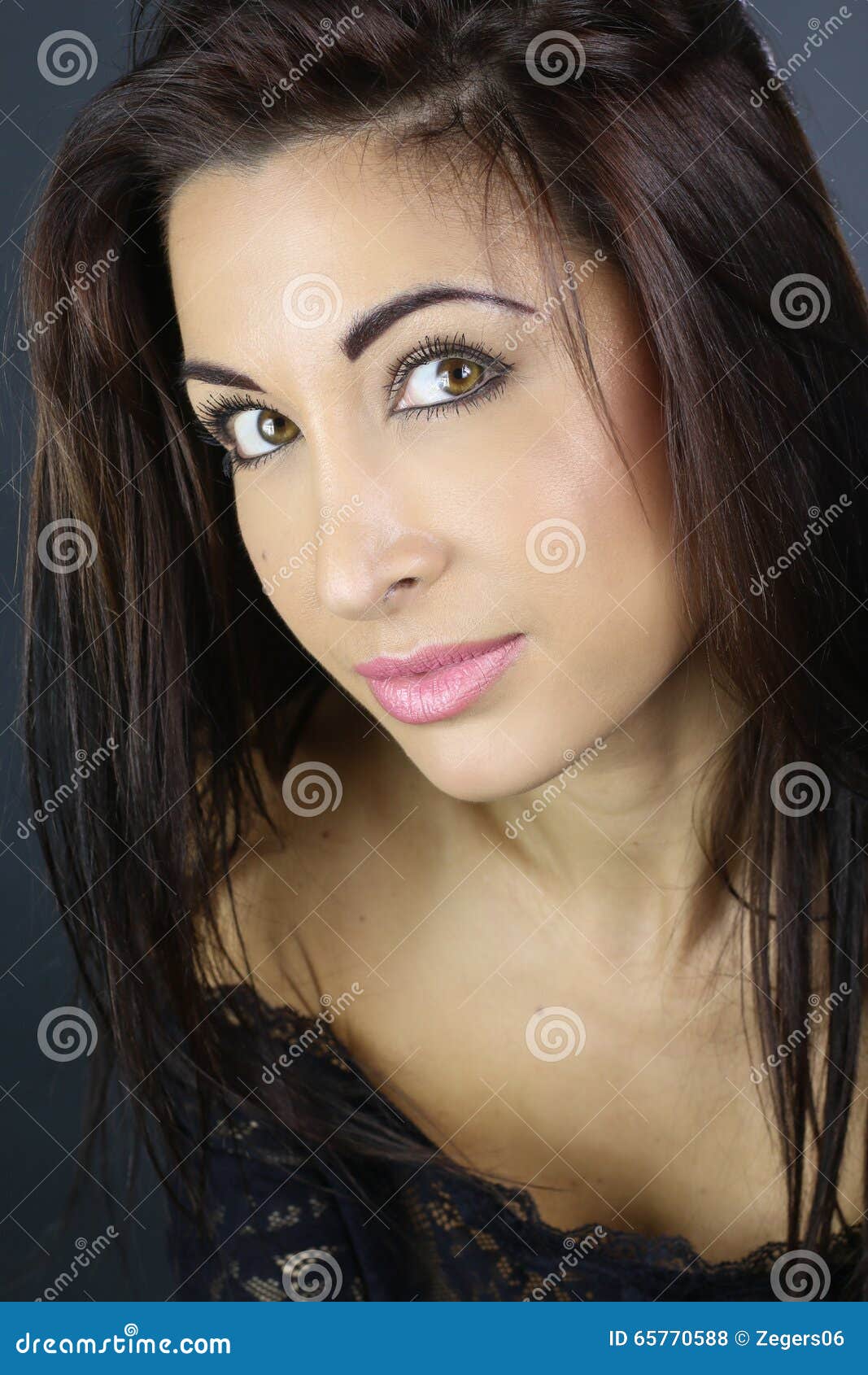 Portrait Of A Beautiful Latina Stock Photo - Image of female, latina ...