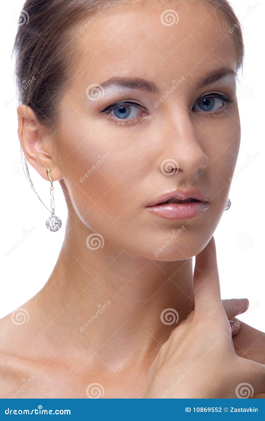 Portrait of Beautiful Model Stock Photo - Image of people, skin: 10869552