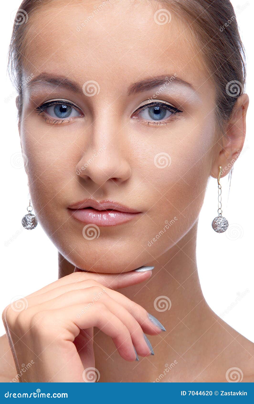 Portrait of Beautiful Model Stock Photo - Image of cute, skin: 7044620