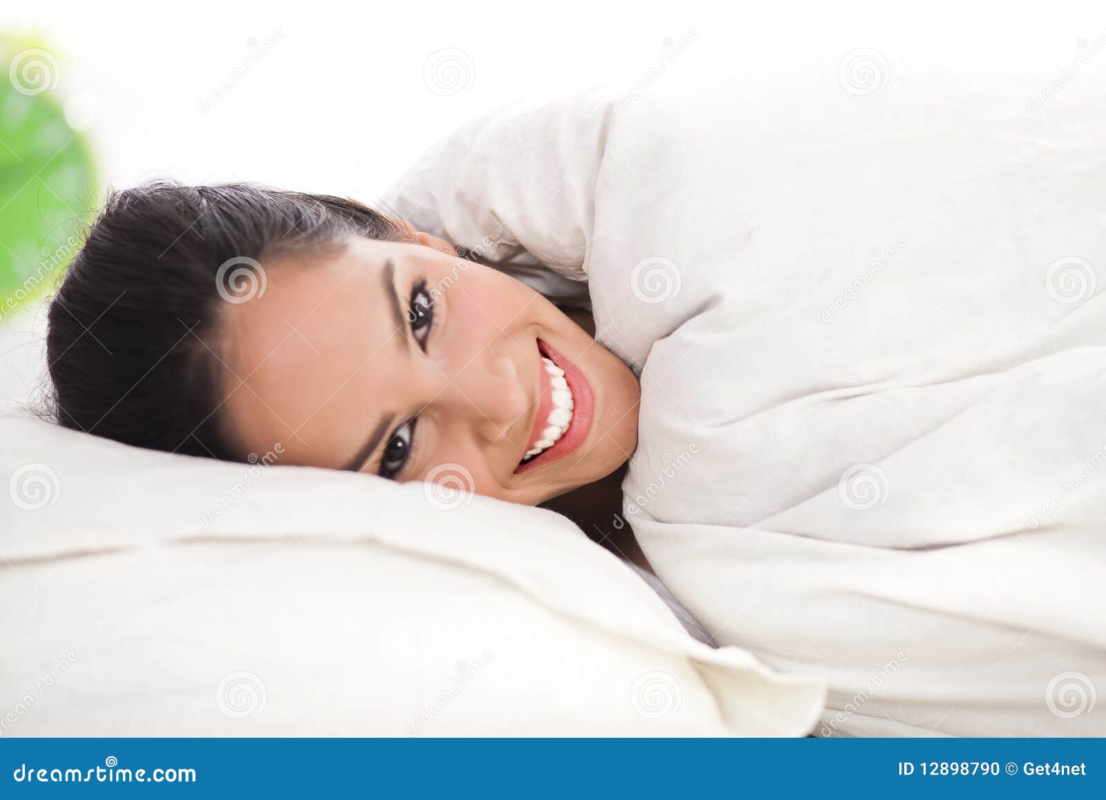 Portrait of Beautiful Resting Woman Stock Photo - Image of happiness ...