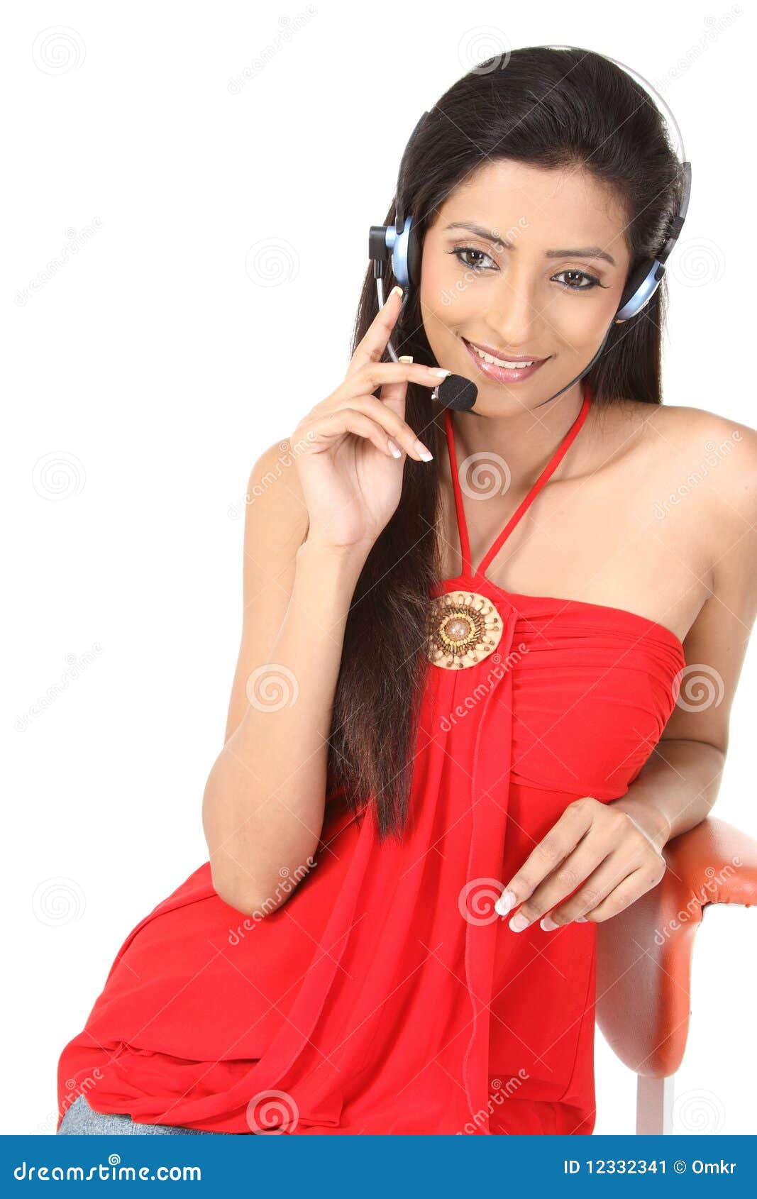 Beautiful Secretary. Seductive Busines Swoman With Laptop On Sofa In ...