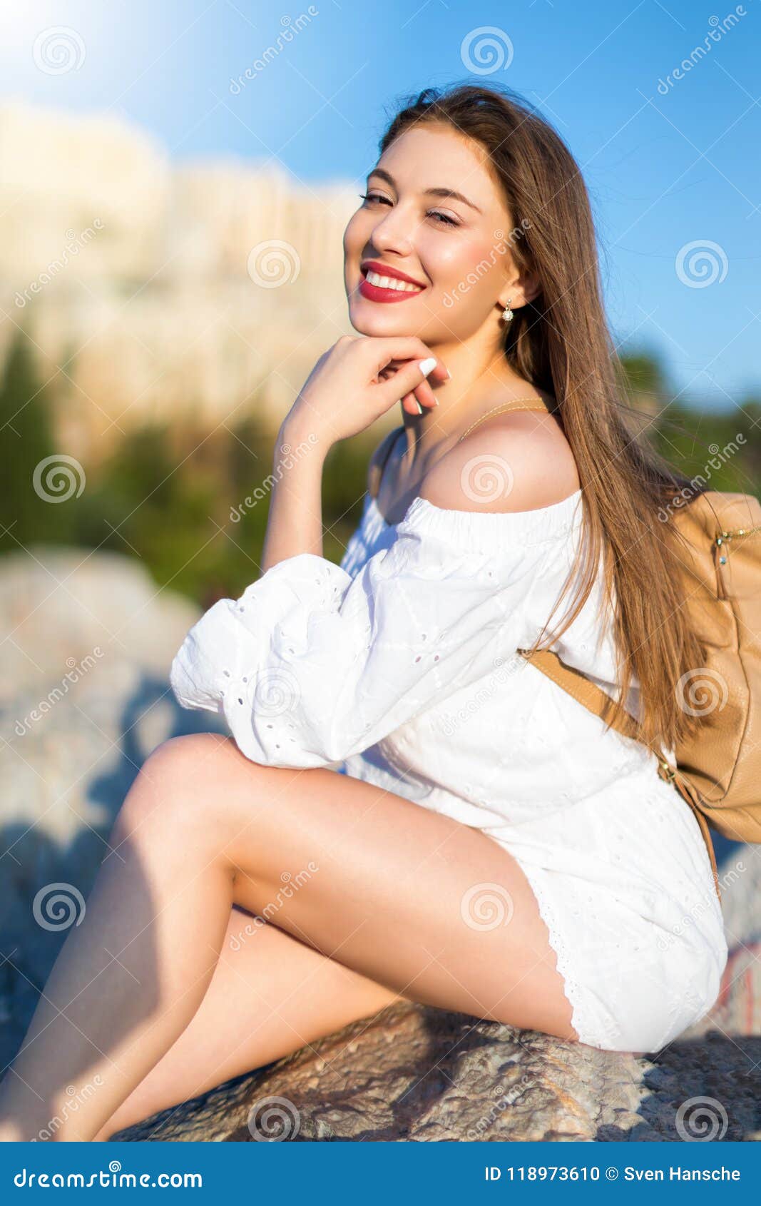 Portrait of a Beautiful, Smiling, Young Woman Stock Photo - Image of ... Portrait of a Beautiful, Smiling, Young Woman Stock Photo - Image of ...