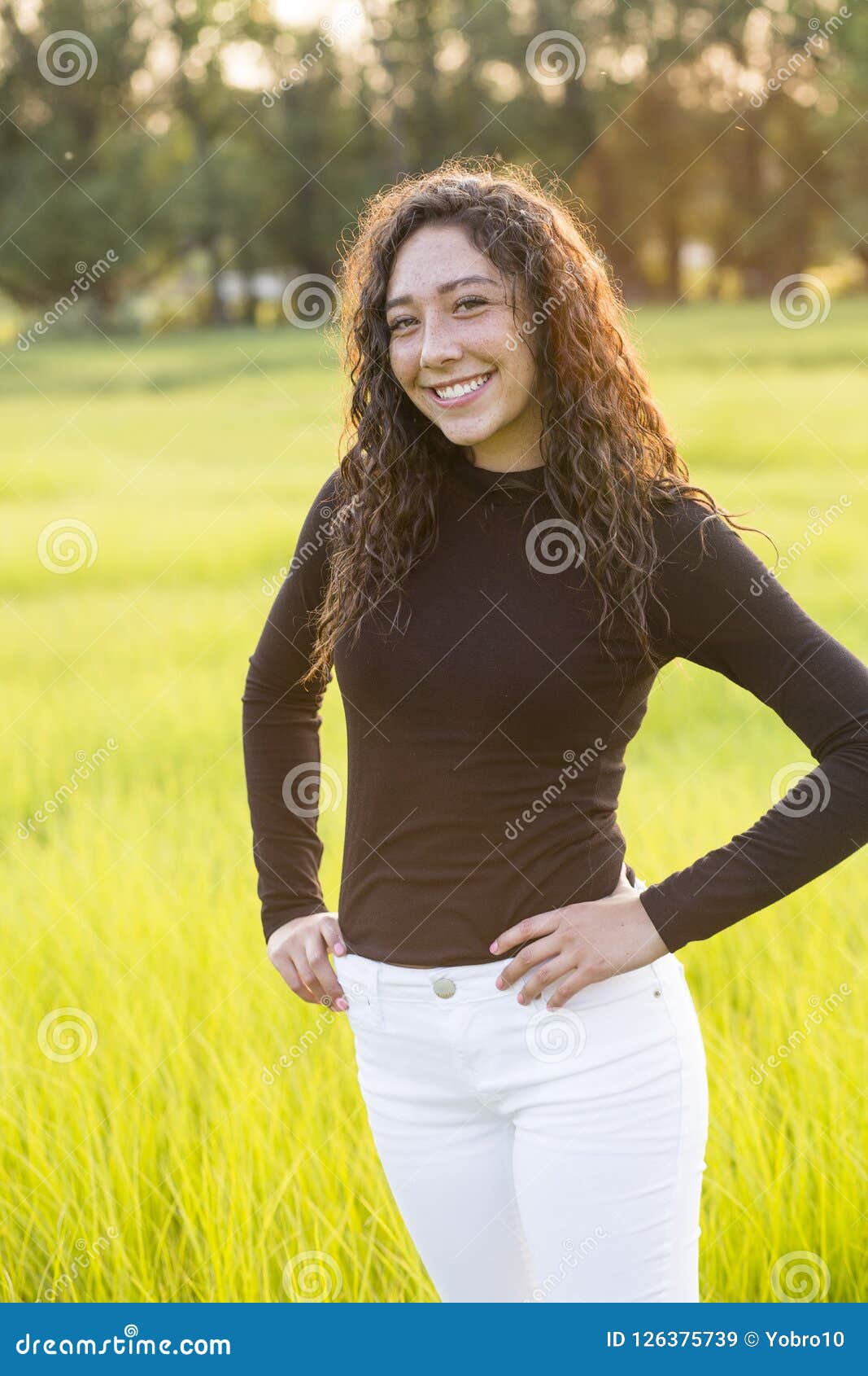 Portrait of a Beautiful Young Hispanic Teen Girl Outdoors Stock Image ... Portrait of a Beautiful Young Hispanic Teen Girl Outdoors Stock Image ...