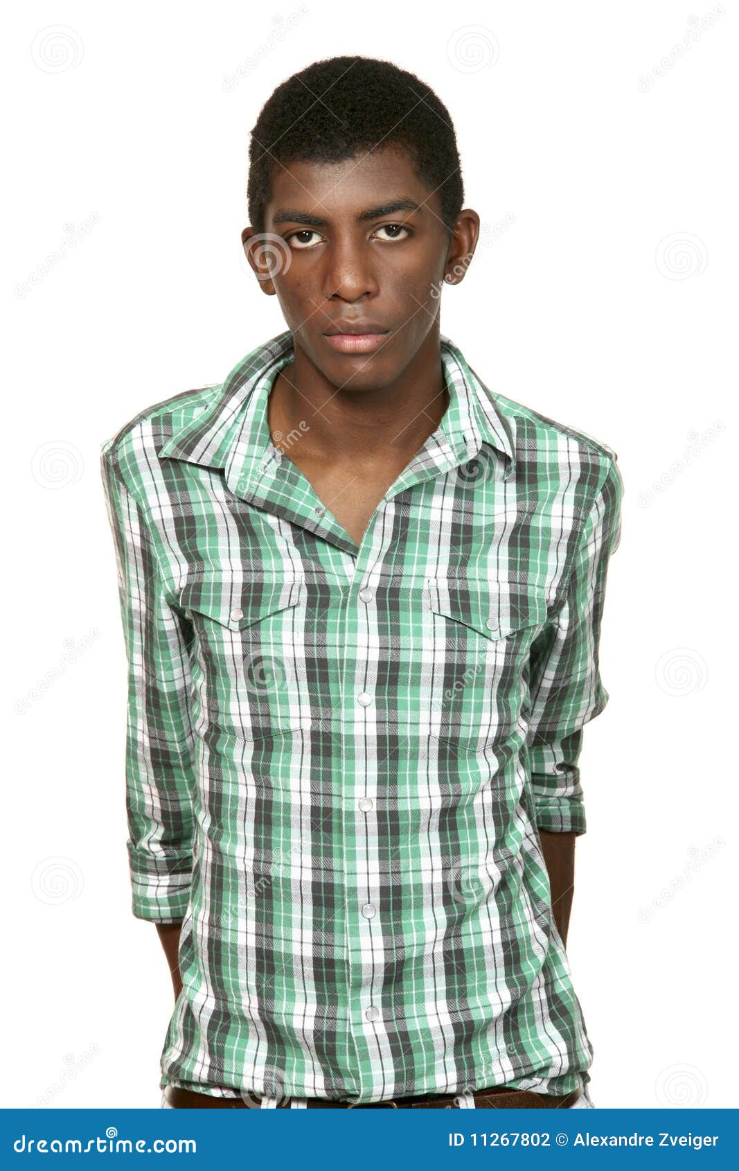 Portrait of black boy stock photo. Image of fashion, attractive - 11267802